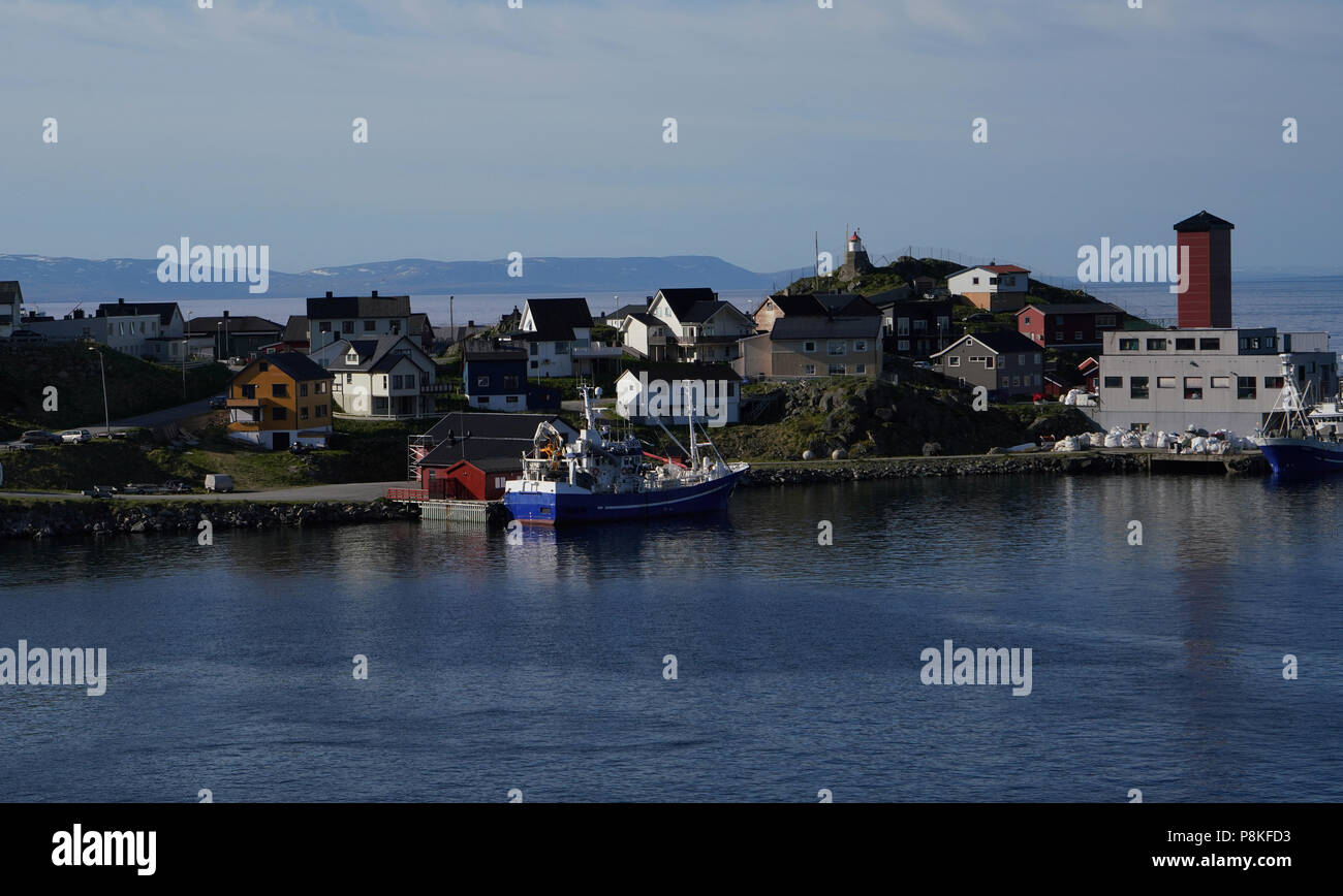 Honningsvåg Norway is the northernmost city in Norway. Photo by Dennis ...