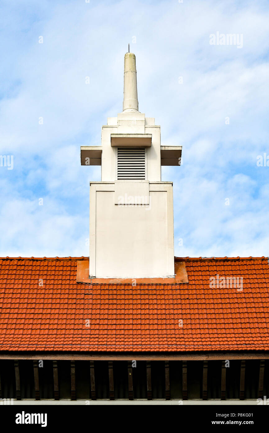 Straits Settlements architecture design Stock Photo - Alamy