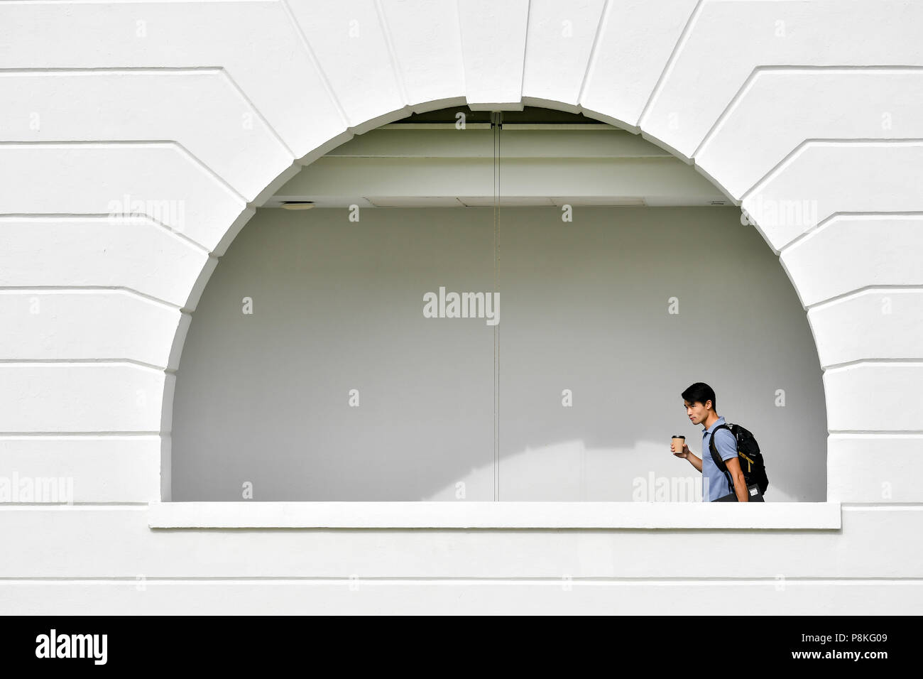 Straits Settlements architecture design Stock Photo - Alamy