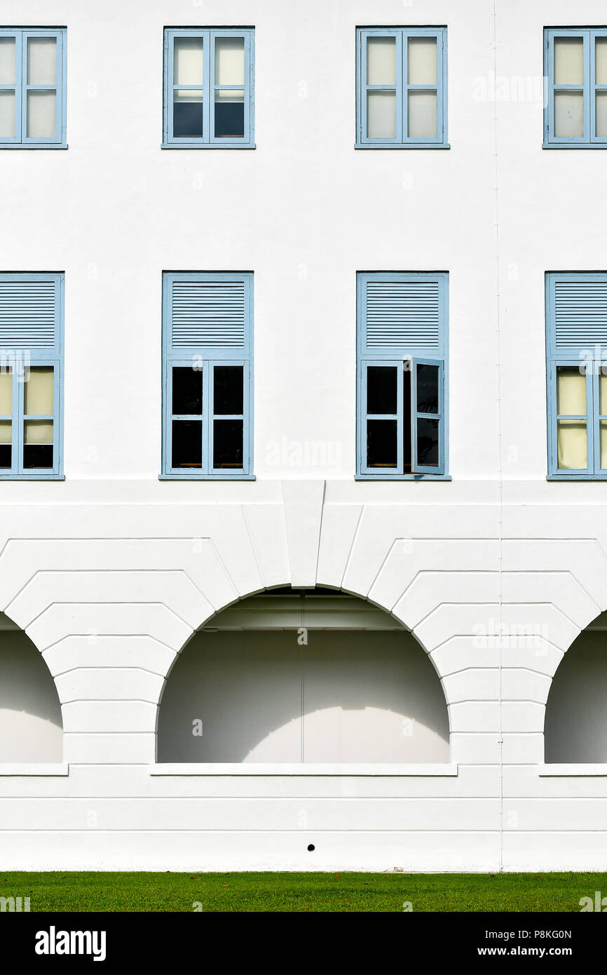 Straits Settlements architecture design Stock Photo - Alamy