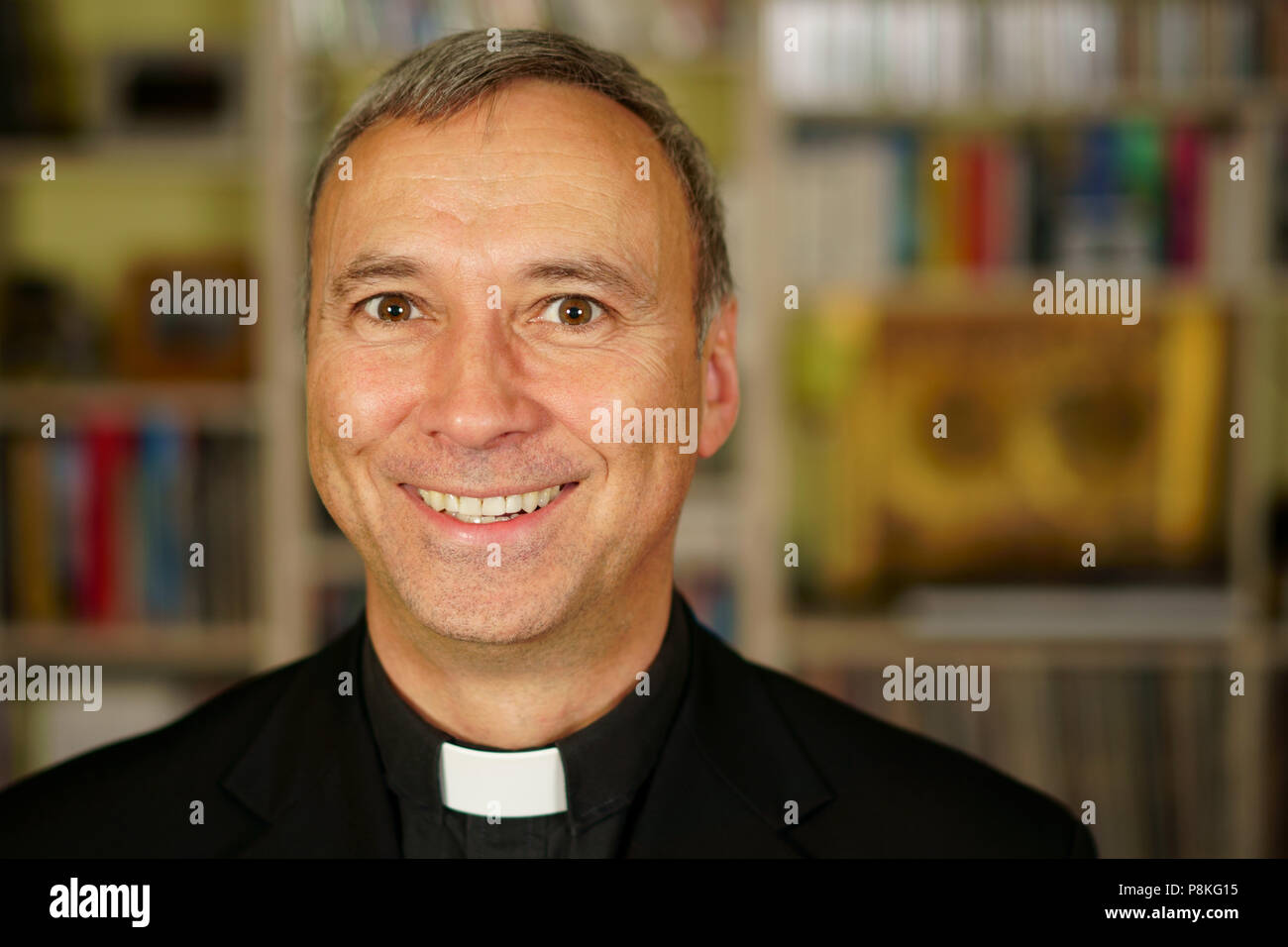 Catholic priest green hi-res stock photography and images - Alamy