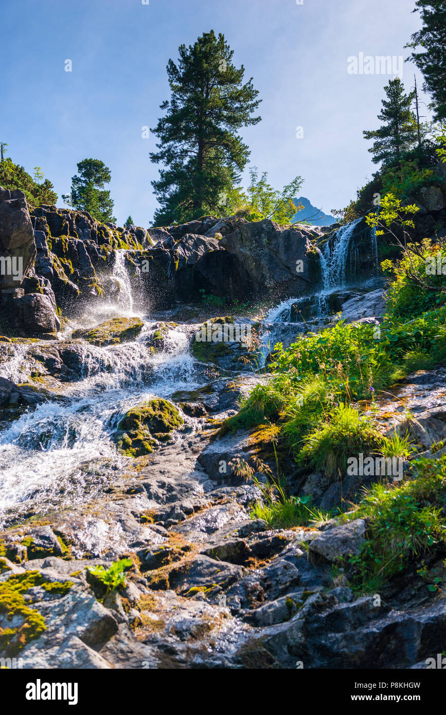 Beautiful mountain waterfall water stream hi-res stock photography and ...