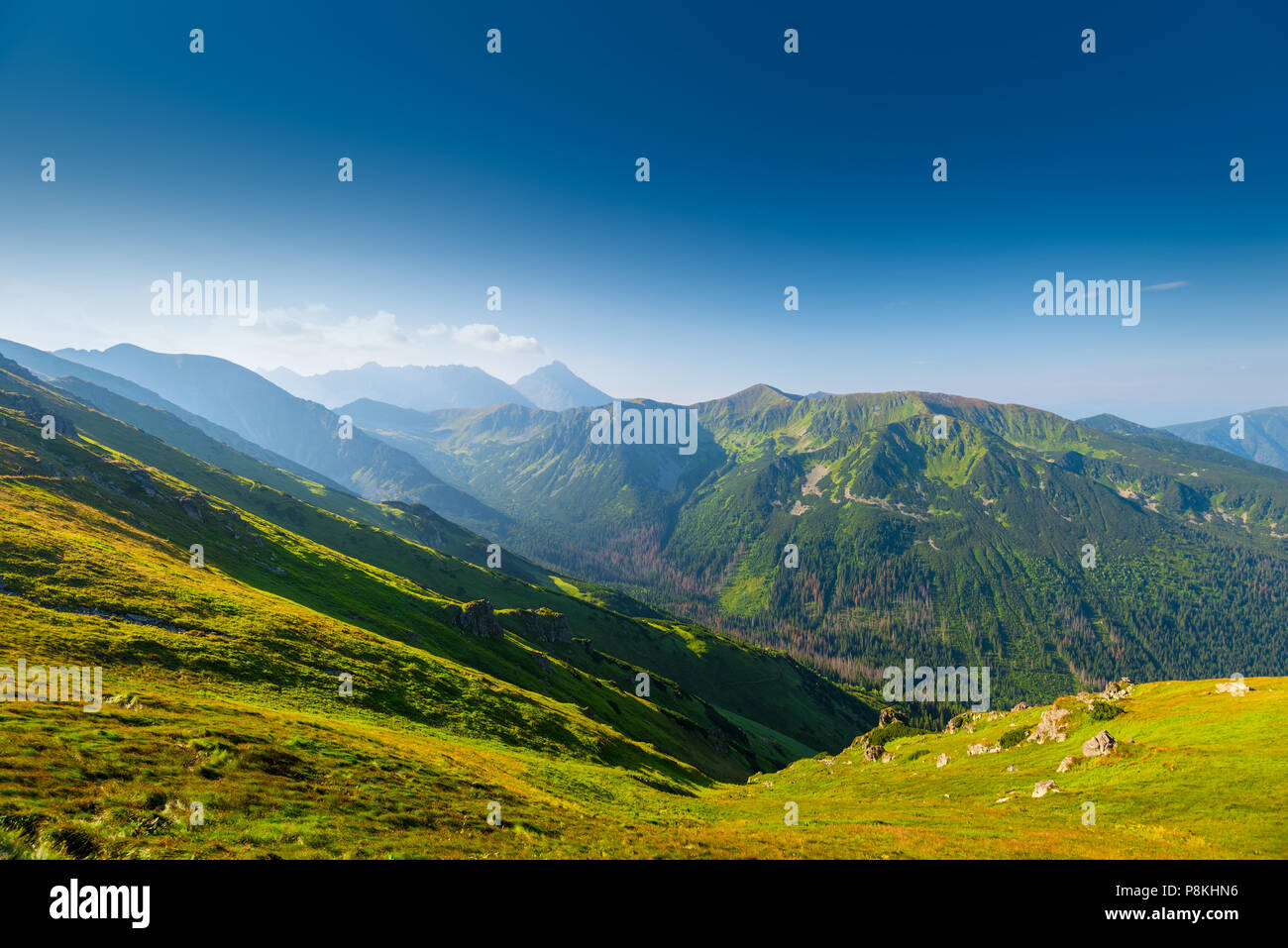 beautiful mountain Kasprowy Wierch - Landmark of Poland Stock Photo - Alamy