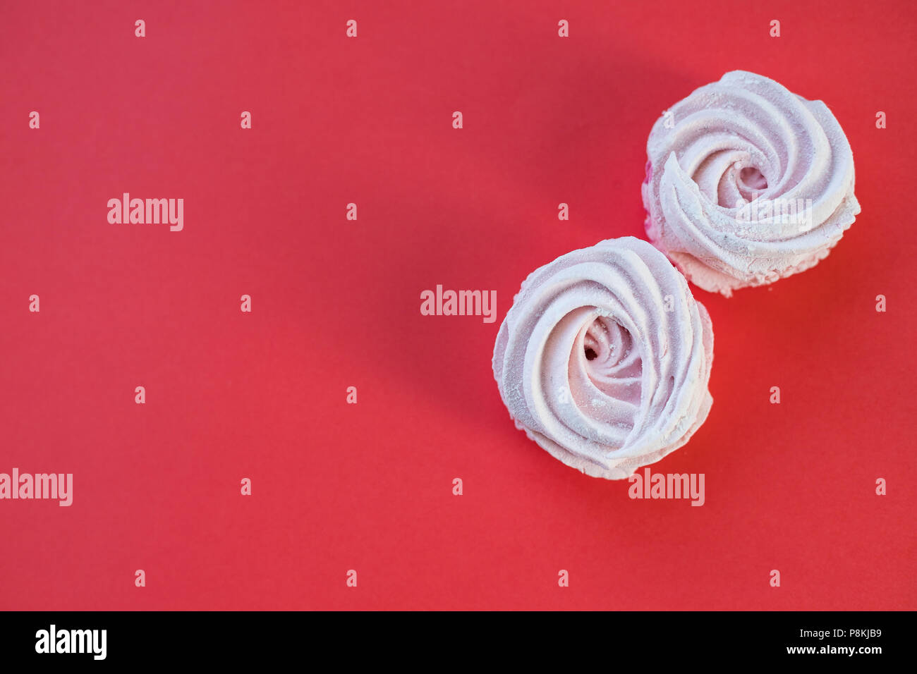 Homemade marshmallow purple. Black currant, blueberry marshmallows ...