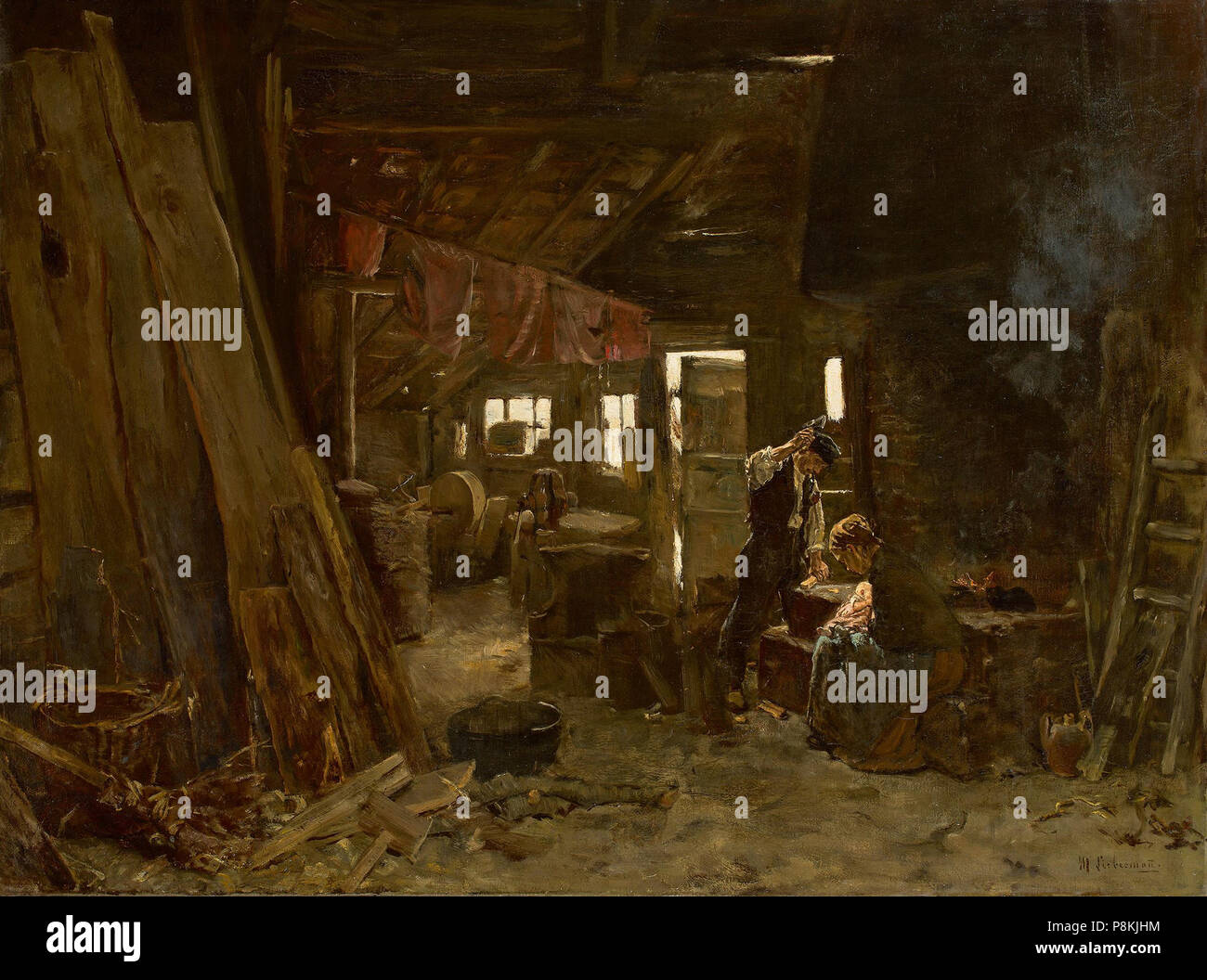 Zimmermannswerkstatt hi-res stock photography and images - Alamy