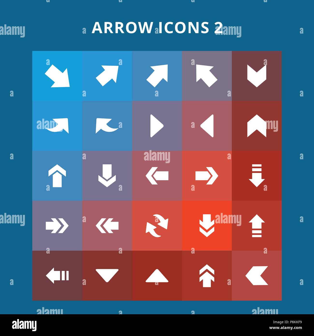 Arrow Icons. For web design and application interface, also useful for ...