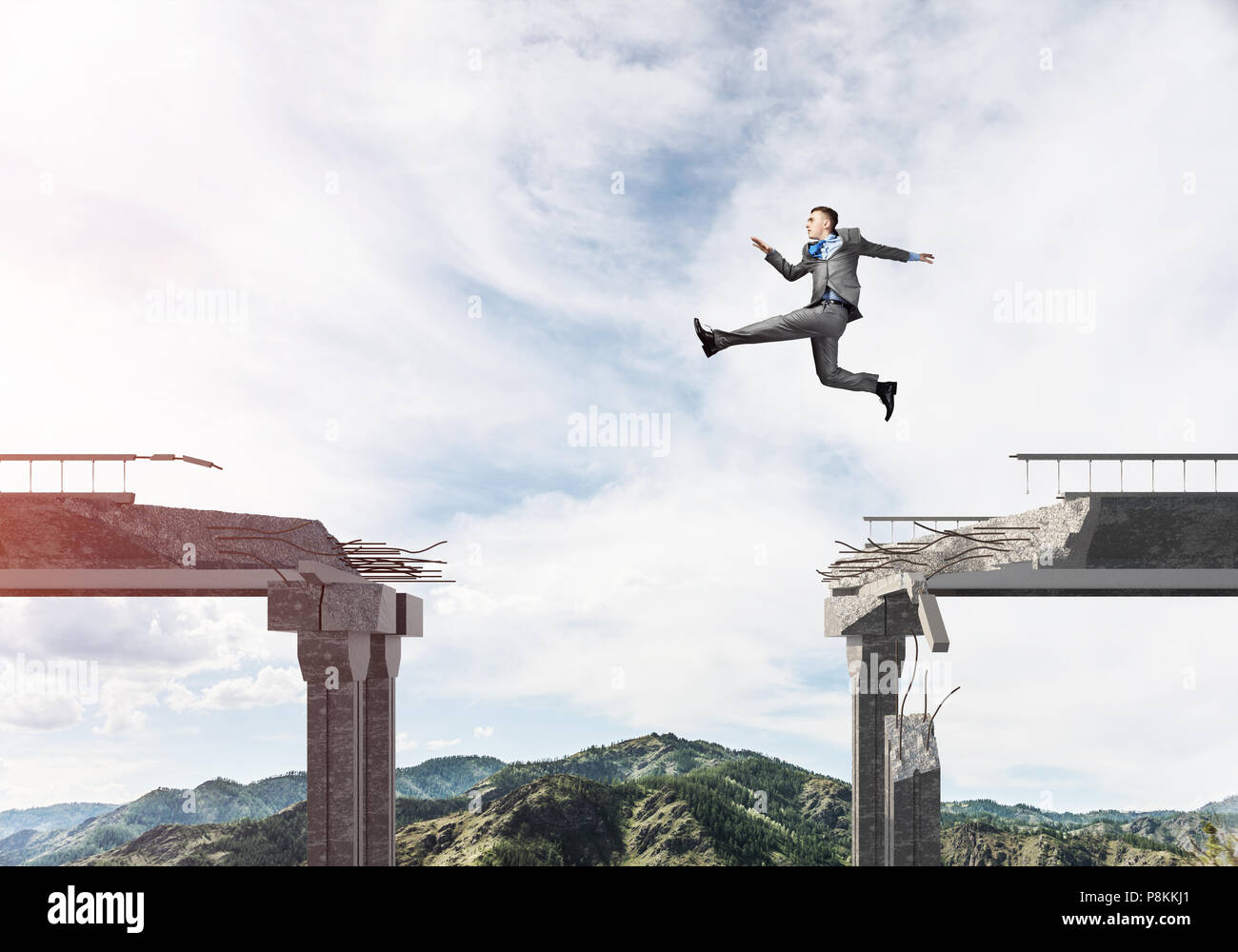 Problems and difficulties overcoming concept Stock Photo - Alamy