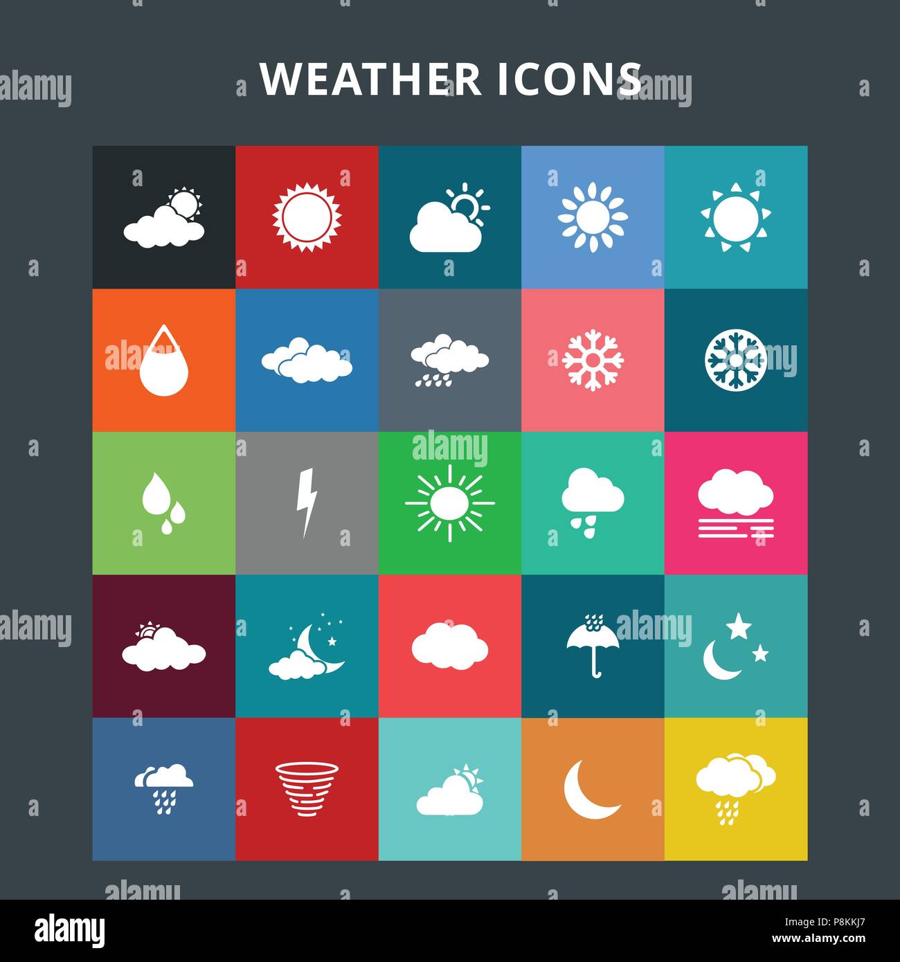 Windy weather signs Stock Vector Images - Alamy