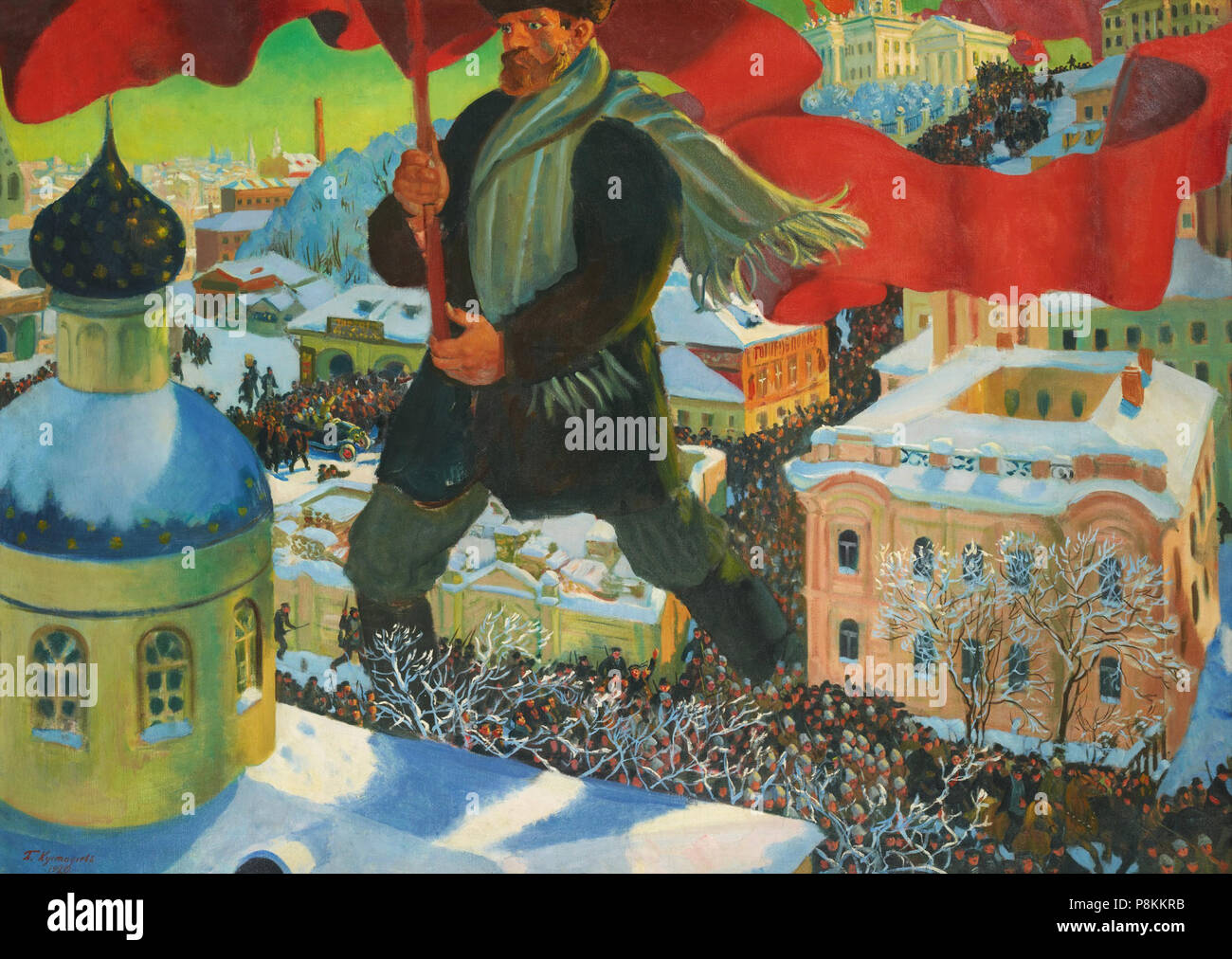 Russian bolshevik revolution hi-res stock photography and images - Alamy