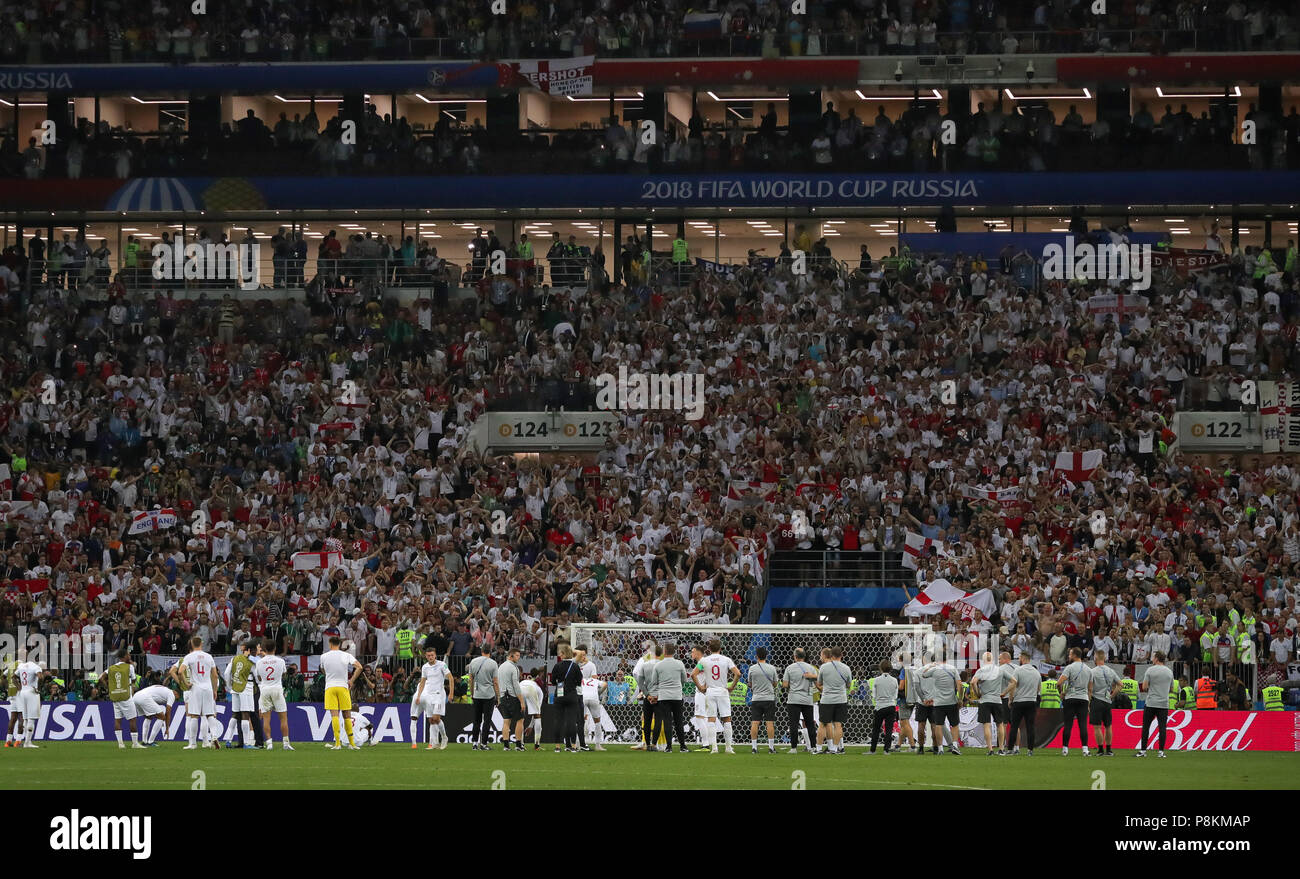 Moscow, Russia. 11th July, 2018. Soccer, FIFA World Cup 2018, final ...