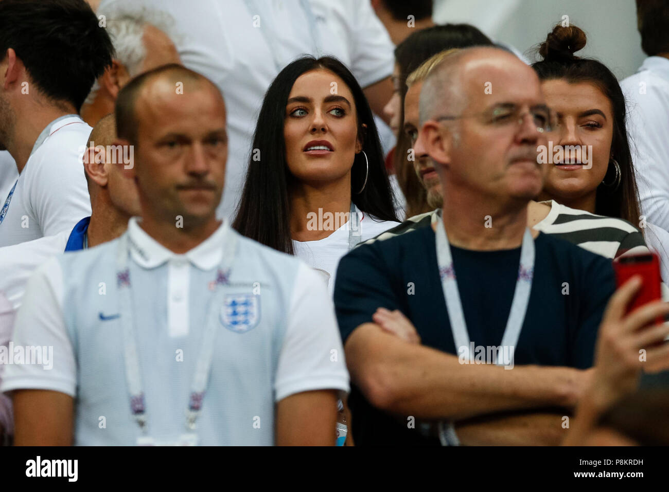 Fern Hawkins before the 2018 FIFA World Cup Semi Final match between ...