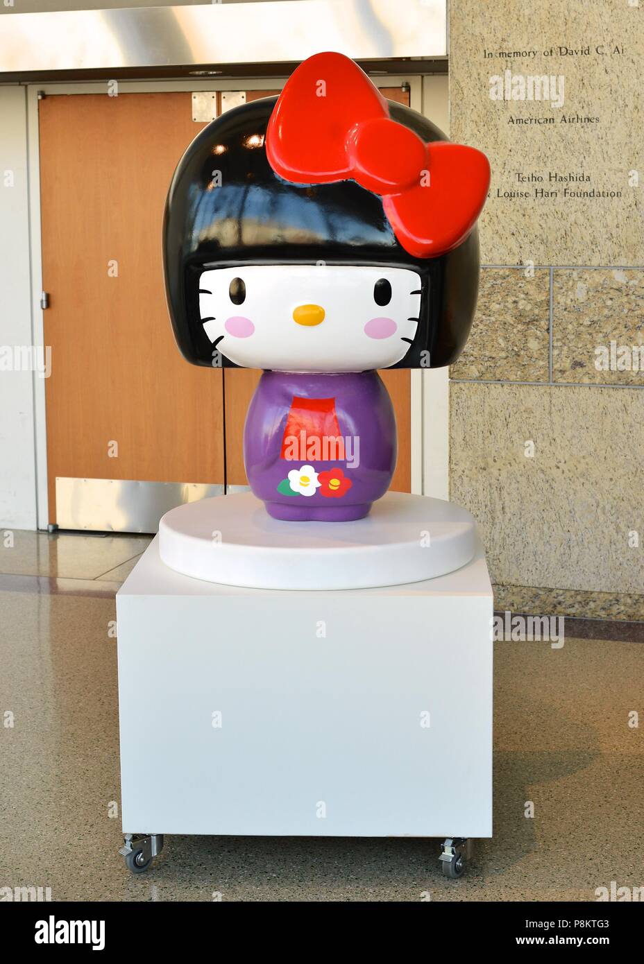 Los Angeles, California, USA. 10th Oct, 2014. Hello Kitty display at ...