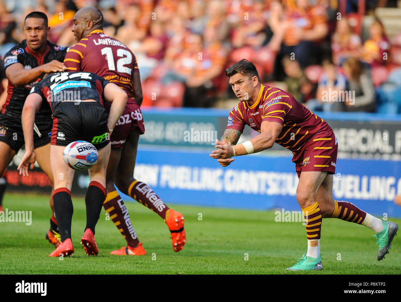 John Smiths Stadium, Huddersfield, UK. 7th July, 2018. Betfred Super ...