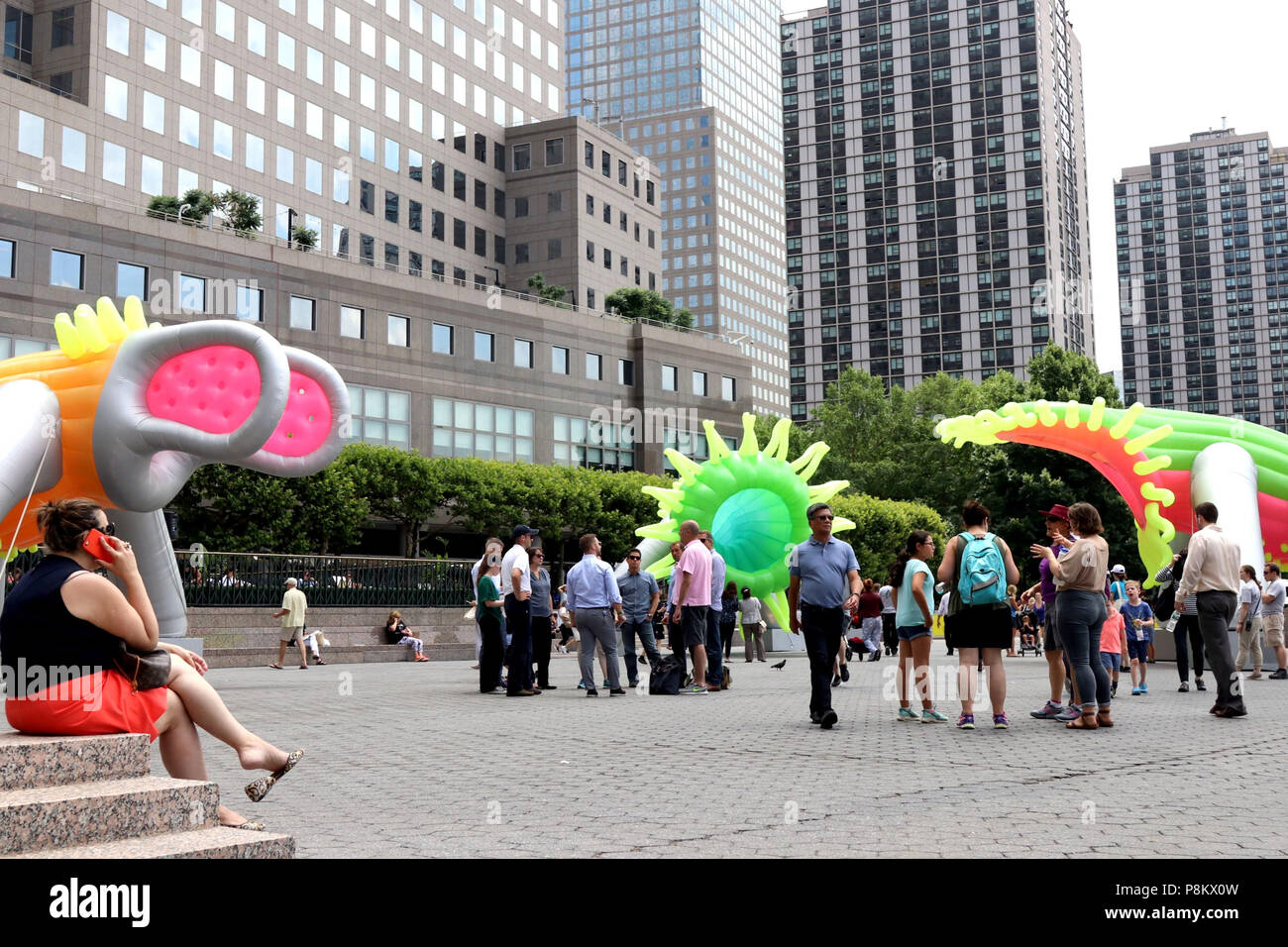 New York, NY USA. 12th. Jul, 2018. Painter, sculptor and multi-media ...