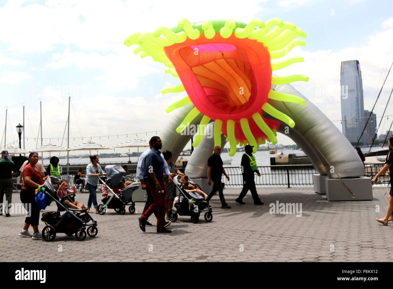 New York, NY USA. 12th. Jul, 2018. Painter, sculptor and multi-media ...