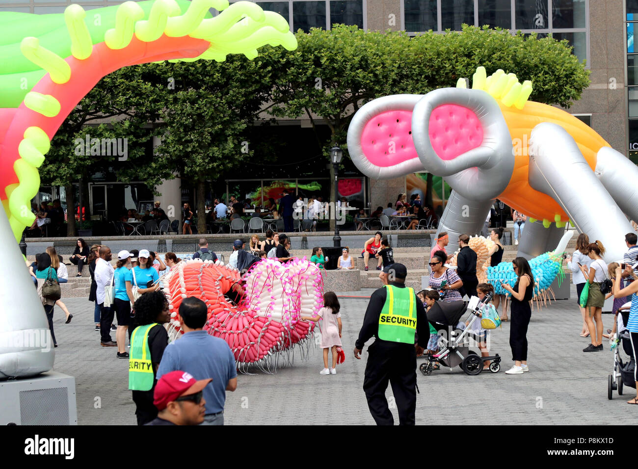 New York, NY USA. 12th. Jul, 2018. Painter, sculptor and multi-media ...