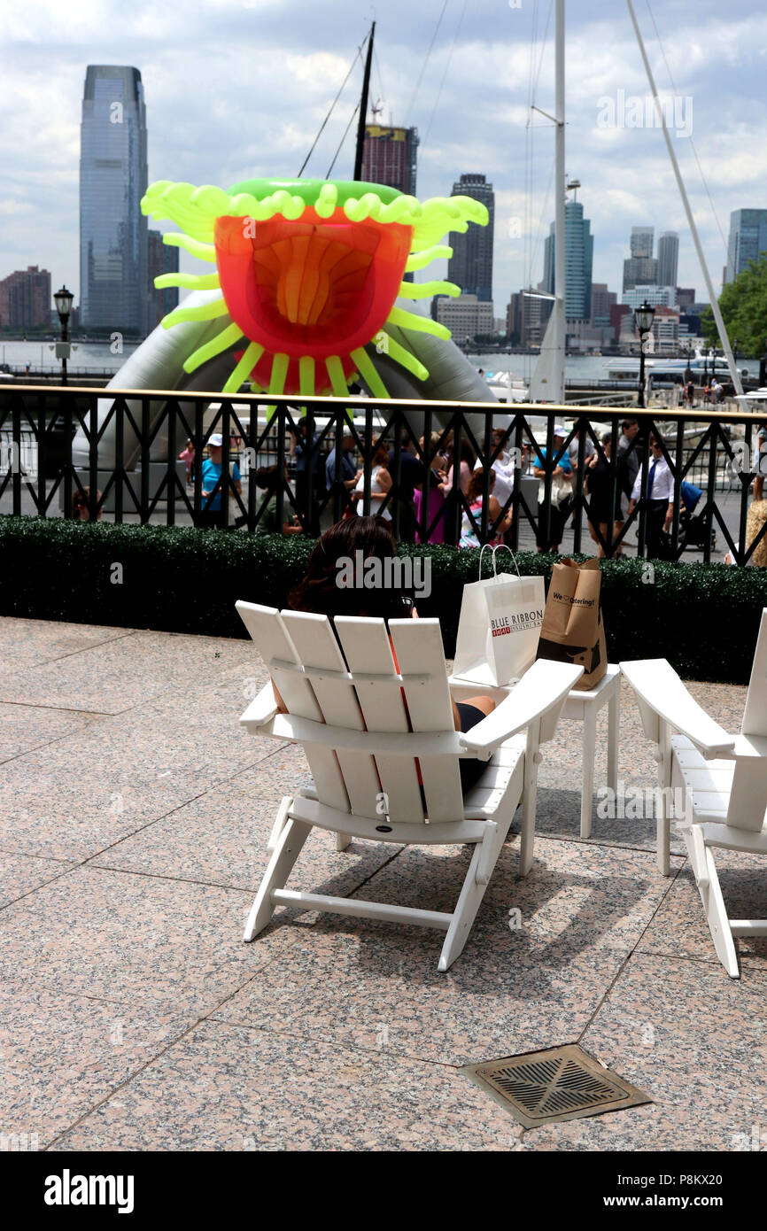 New York, NY USA. 12th. Jul, 2018. Painter, sculptor and multi-media ...