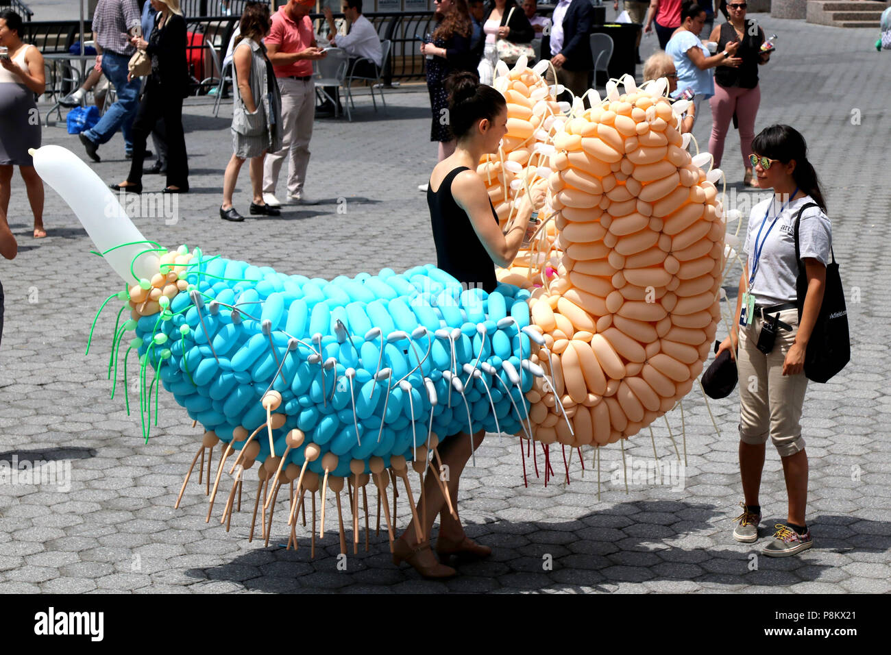 New York, NY USA. 12th. Jul, 2018. Painter, sculptor and multi-media ...