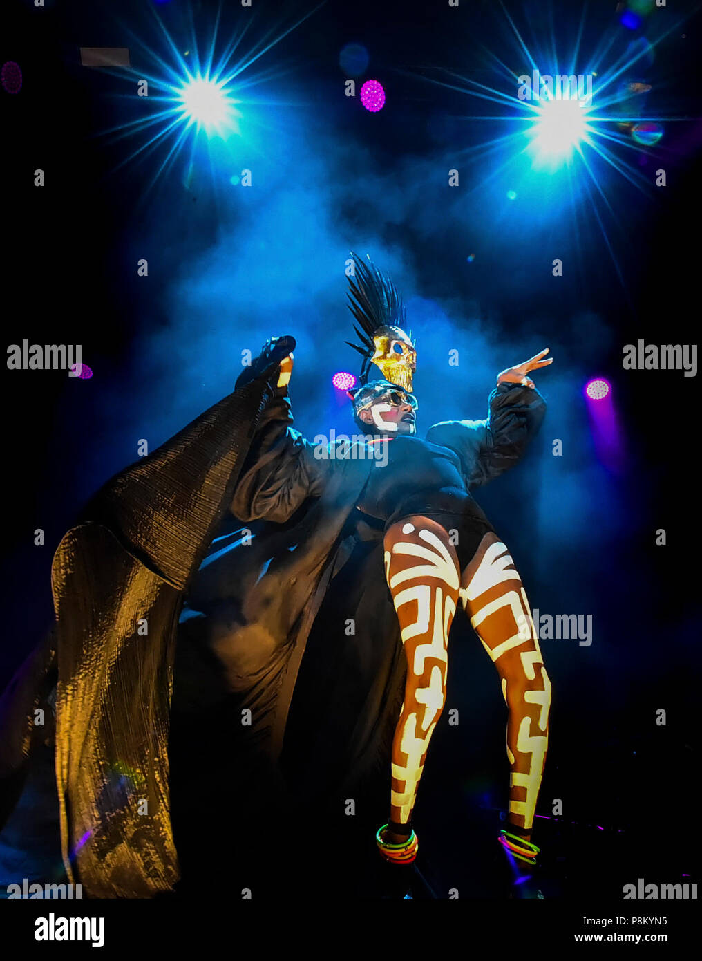 Grace Jones live on stage at The Henley Festival Stock Photo - Alamy