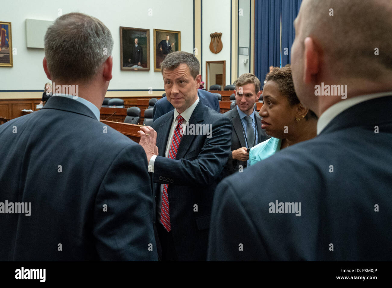 Washington, DC, USA. 12th July, 2018. Deputy Assistant FBI Director ...