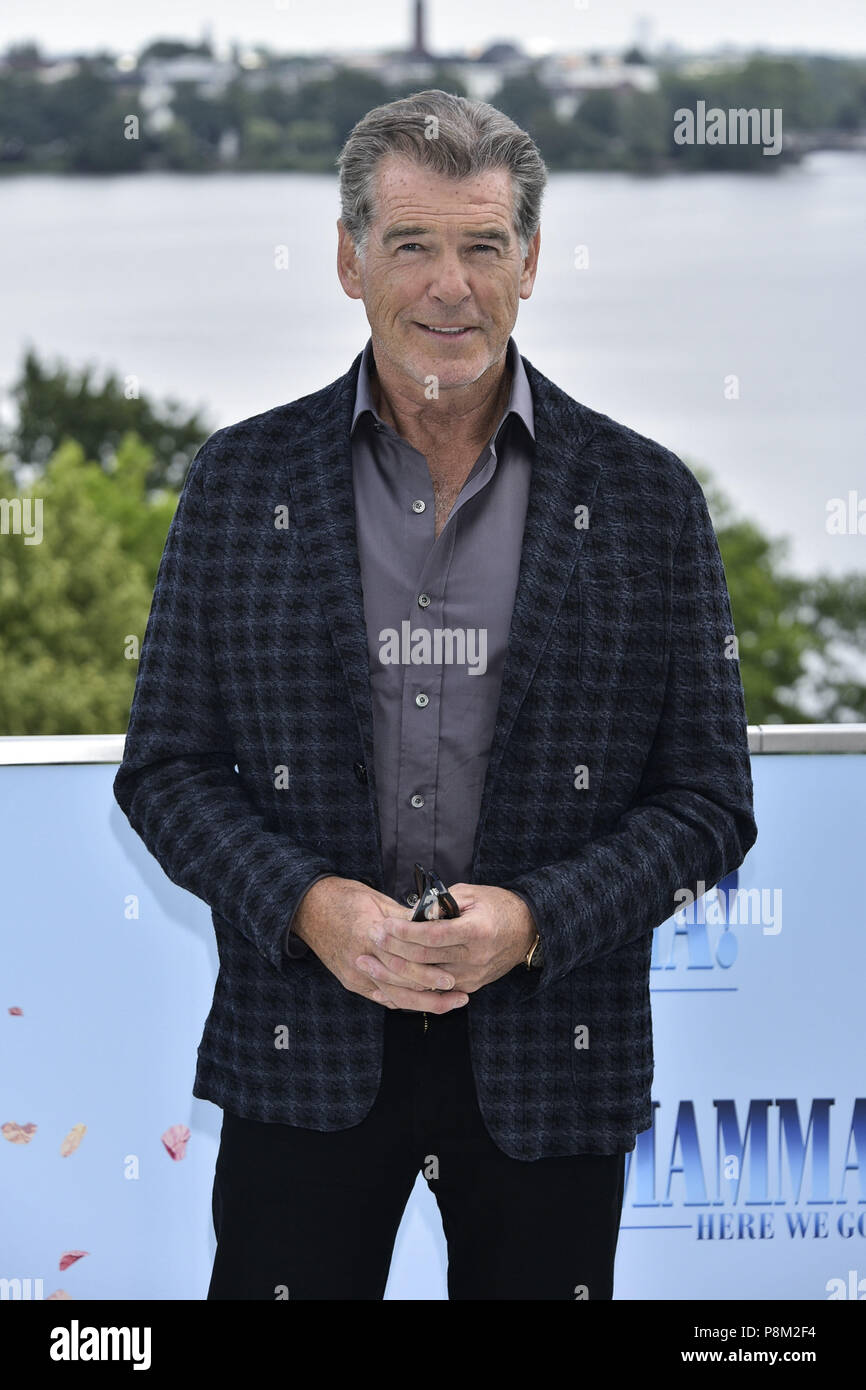 Hamburg, Deutschland. 12th July, 2018. Pierce Brendan Brosnan, OBE ...