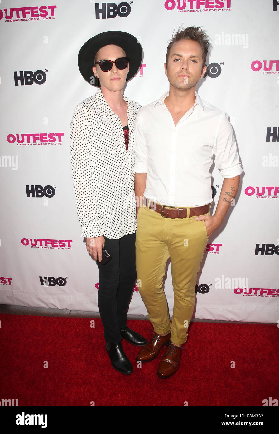 LOS ANGELES, CA - JULY 12: Jesse Haddock, Thomas Dekker, at the 2018 ...