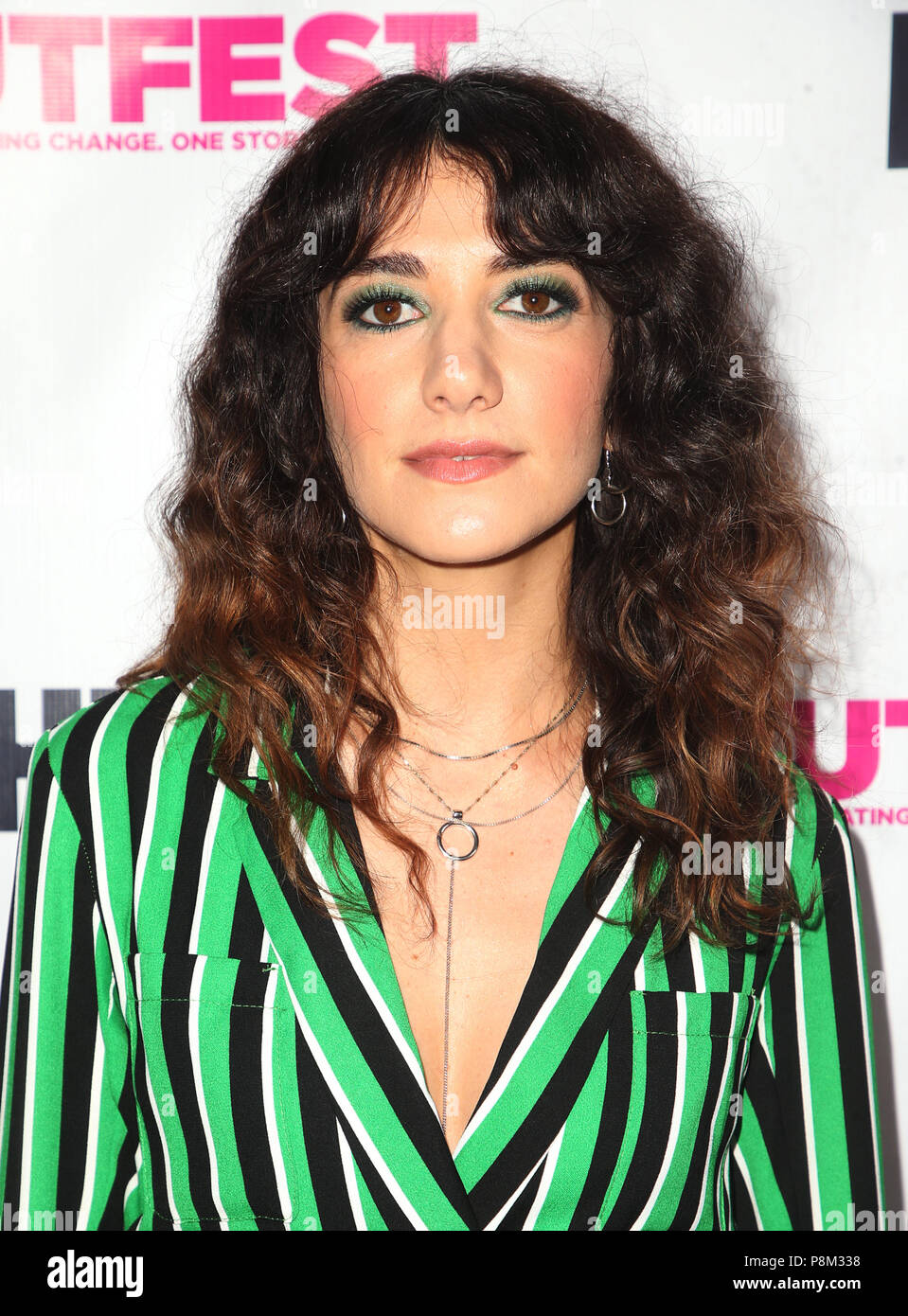 LOS ANGELES, CA - JULY 12: Sheila Vand, at the 2018 Outfest Los Angeles ...