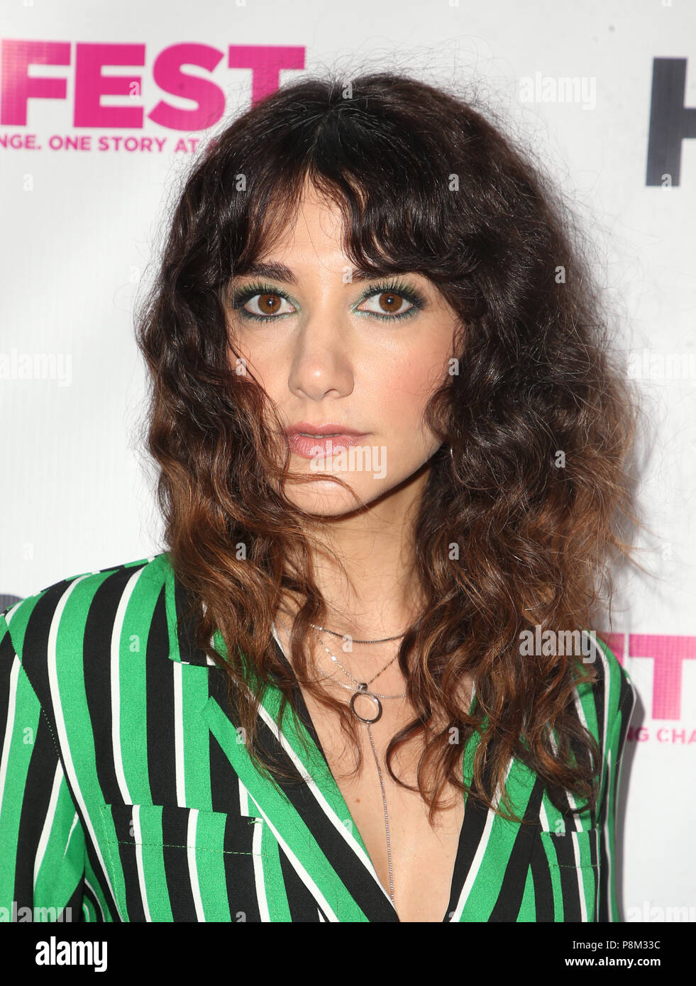 LOS ANGELES, CA - JULY 12: Sheila Vand, at the 2018 Outfest Los Angeles ...
