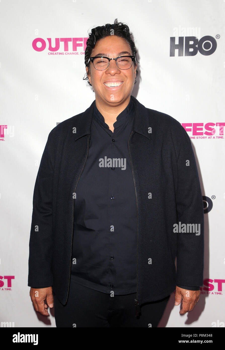 LOS ANGELES, CA - JULY 12: Angela Robinson, at the 2018 Outfest Los ...