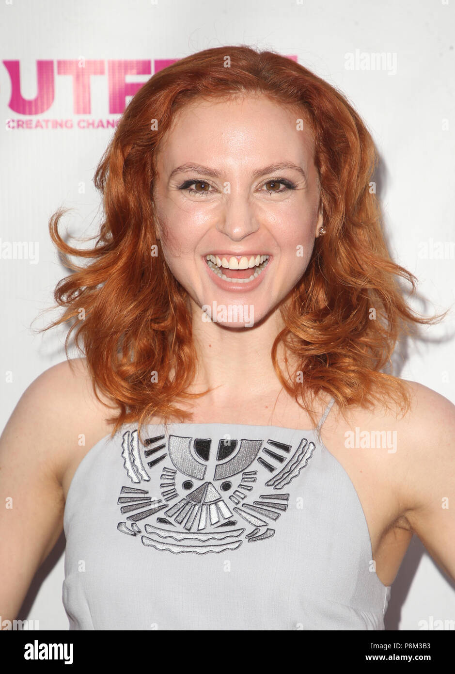 Los Angeles, Ca, USA. 12th July, 2018. Emily Goss, at the 2018 Outfest ...