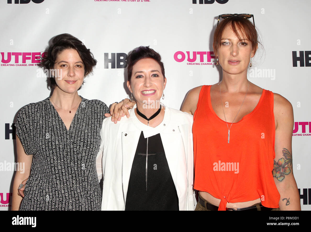 Los Angeles, Ca, USA. 12th July, 2018. Laura Zak, Lisa Donato, Jen ...