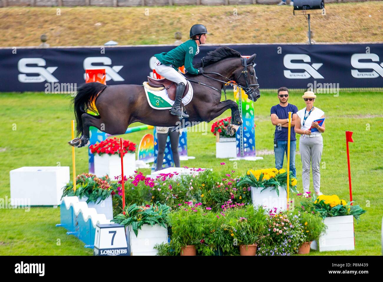 2018 michael pender riding casanova hi-res stock photography and images ...