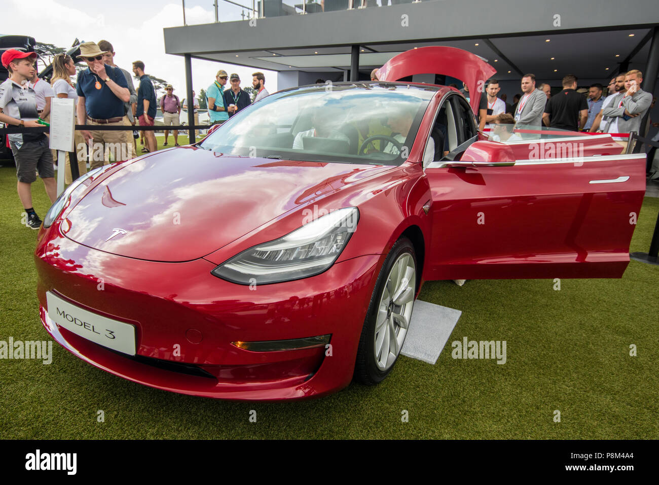 Tesla model 3 launch hi-res stock photography and images - Alamy