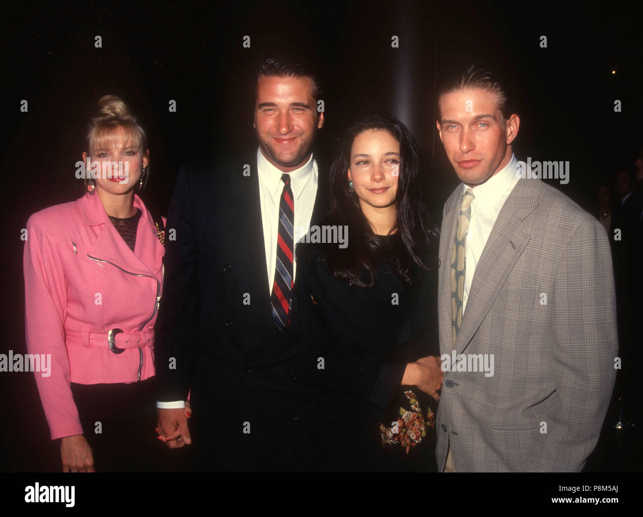 WEST HOLLYWOOD, CA - MARCH 4: (L-R) Elizabeth Baldwin and husband actor ...