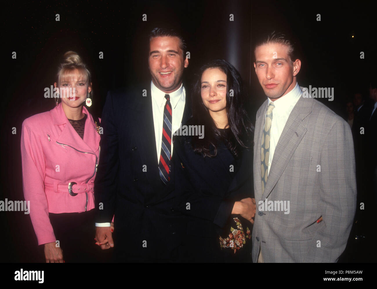 WEST HOLLYWOOD, CA - MARCH 4: (L-R) Elizabeth Baldwin and husband actor ...