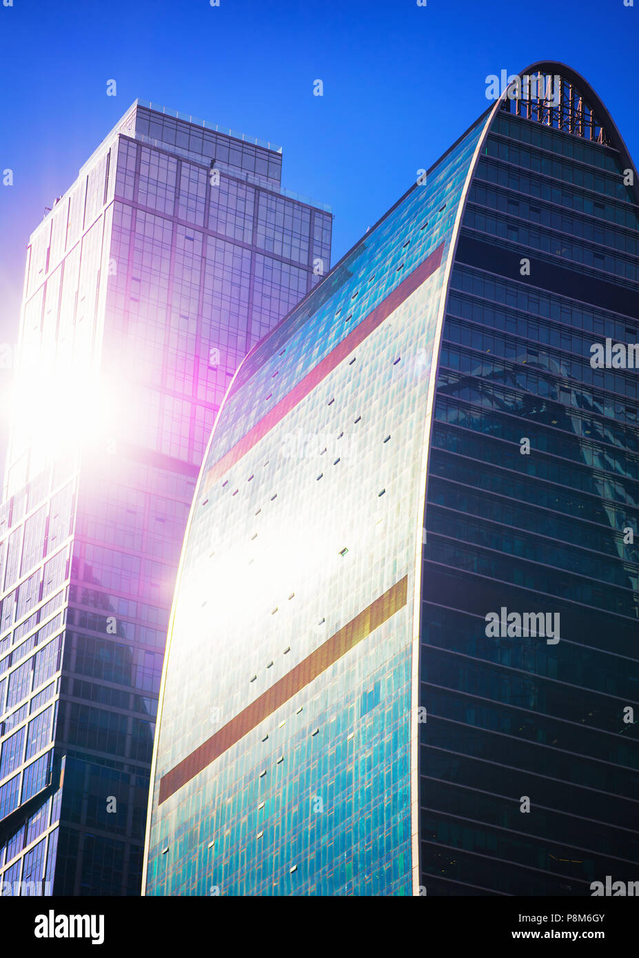 Abstract skyscrapers hi-res stock photography and images - Alamy