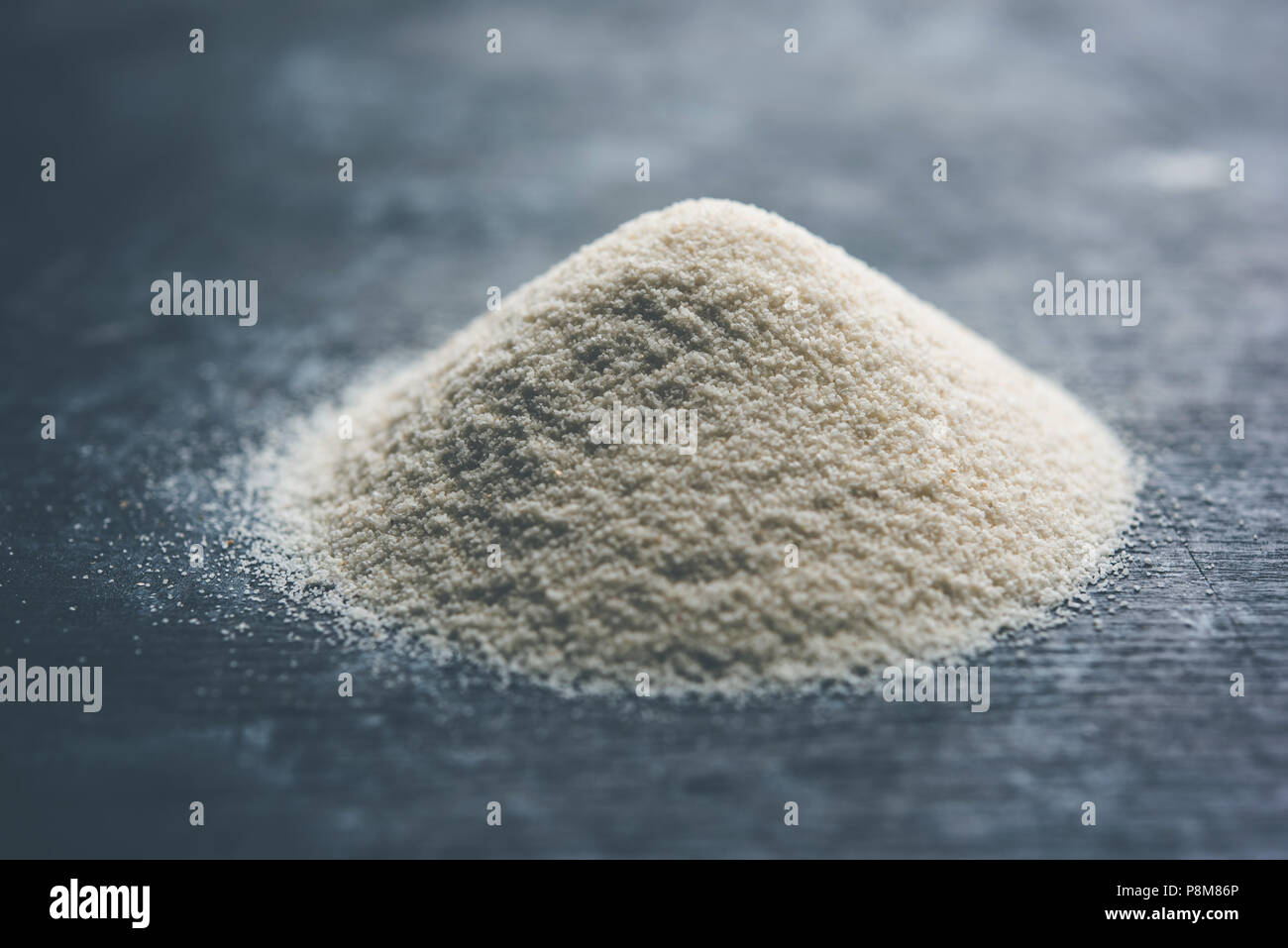 Raw Semolina flour or Rava powder is the coarse, purified wheat ...