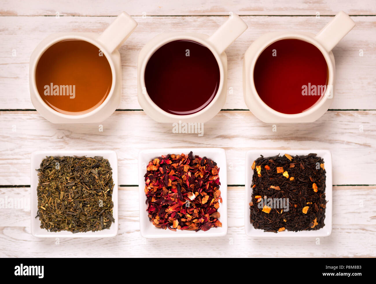 Tea composition different kind tea hi-res stock photography and images ...