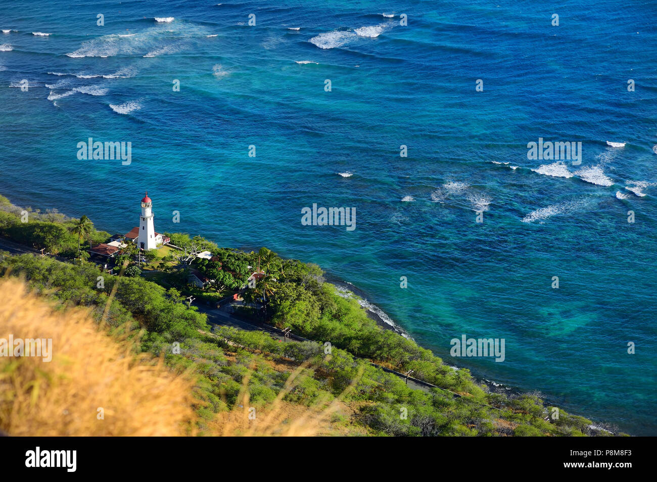 Diamond head lighthouse hi-res stock photography and images - Alamy