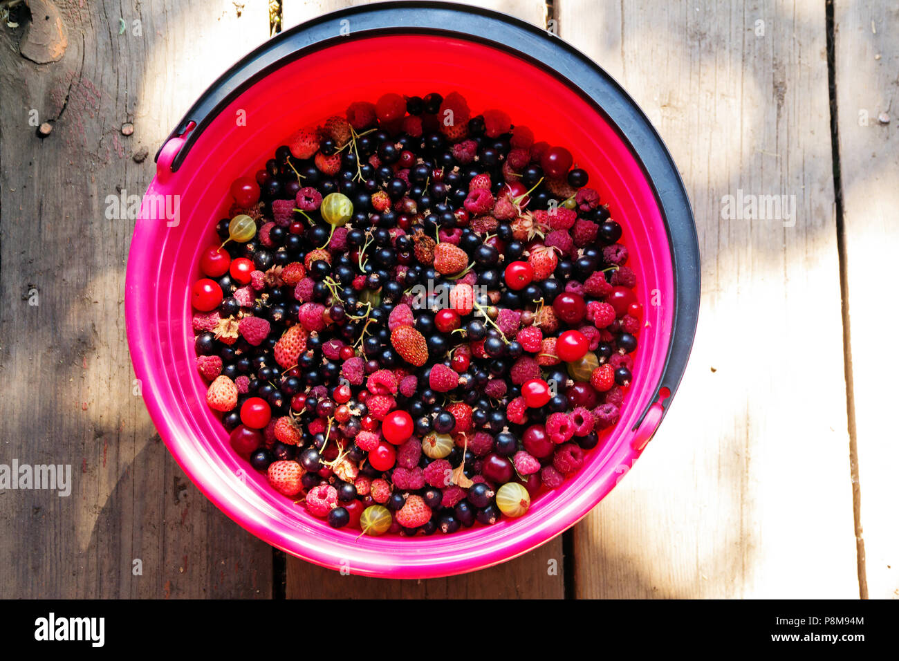 Cherry pail hi-res stock photography and images - Alamy