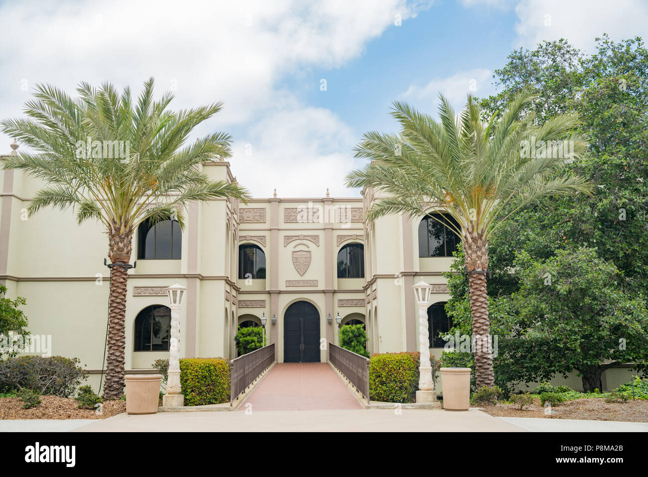 San Diego, JUN 27: Beautiful Olin Hall of University of San Diego on ...