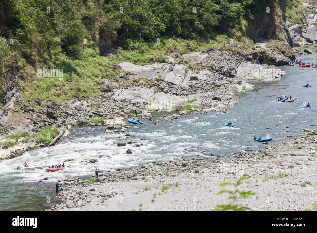 White,water,river,rafting,Ruisui,south,of,Taipei,Taiwan,China,Chinese ...