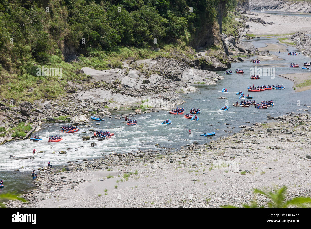 White,water,river,rafting,Ruisui,south,of,Taipei,Taiwan,China,Chinese ...