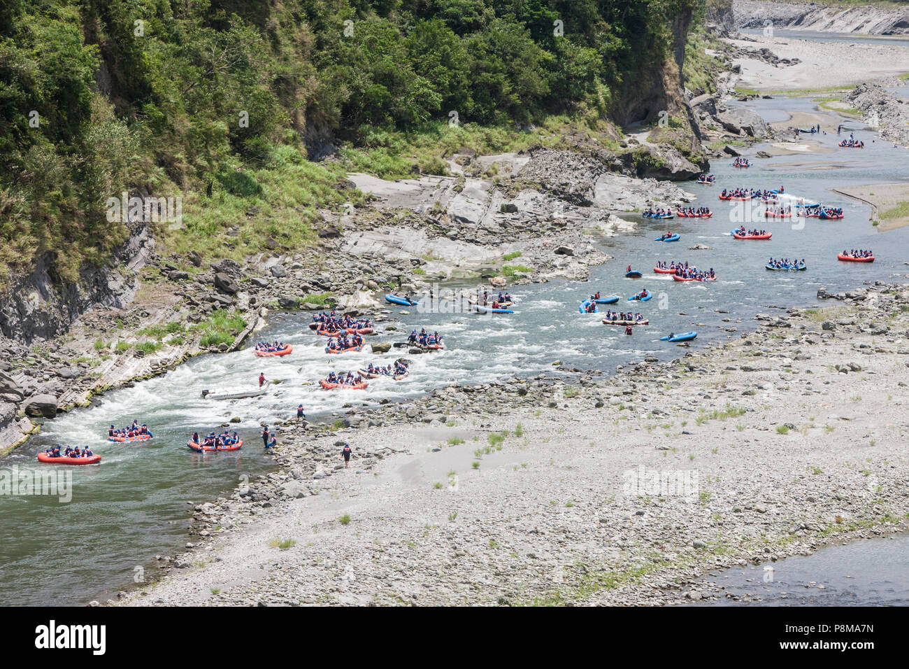 White,water,river,rafting,Ruisui,south,of,Taipei,Taiwan,China,Chinese ...