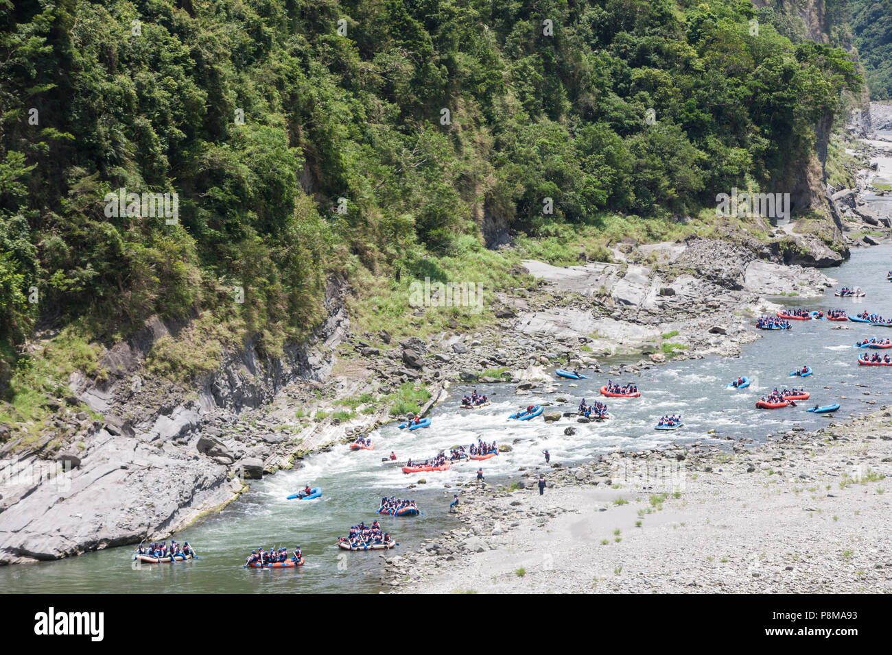 White,water,river,rafting,Ruisui,south,of,Taipei,Taiwan,China,Chinese ...