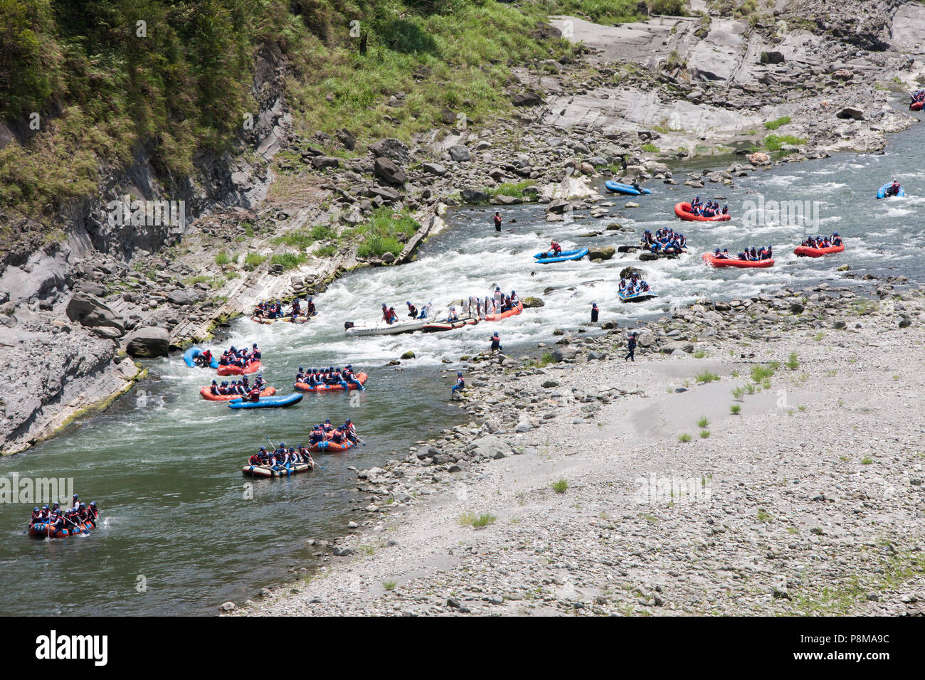 White,water,river,rafting,Ruisui,south,of,Taipei,Taiwan,China,Chinese ...