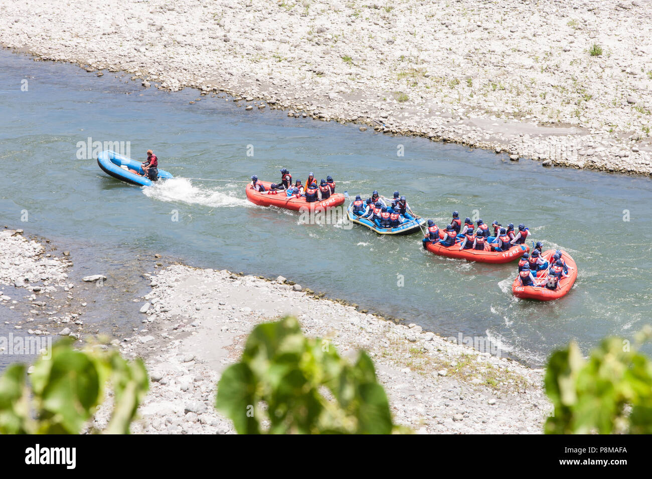 White,water,river,rafting,Ruisui,south,of,Taipei,Taiwan,China,Chinese ...