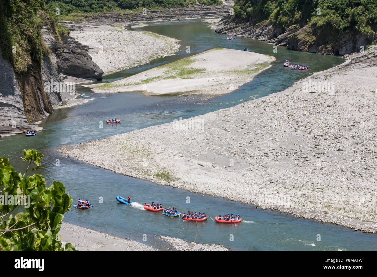 White,water,river,rafting,Ruisui,south,of,Taipei,Taiwan,China,Chinese ...
