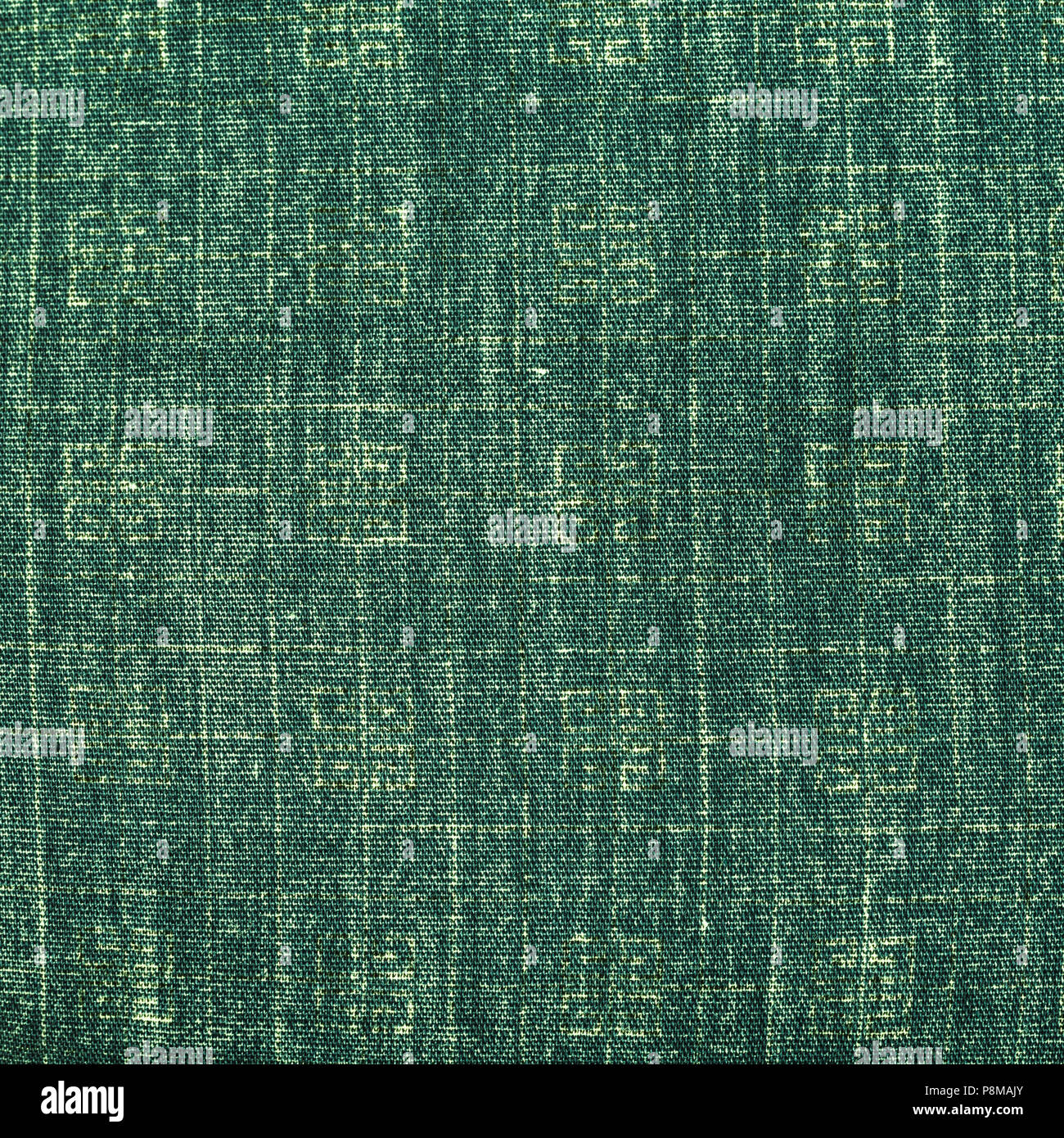 Fabric texture with pattern. Square close-up Stock Photo - Alamy