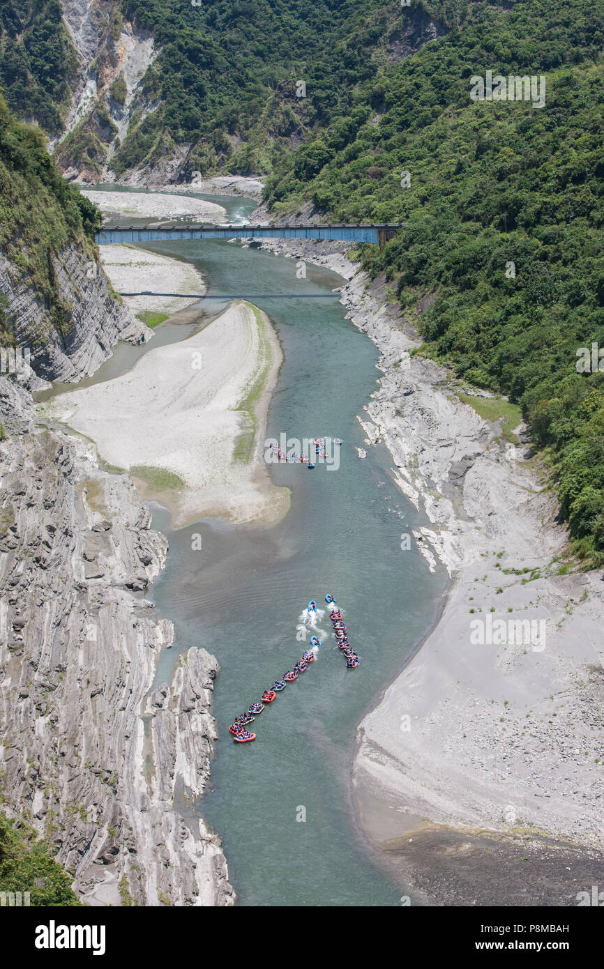 White,water,river,rafting,Ruisui,south,of,Taipei,Taiwan,China,Chinese ...